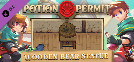 Potion Permit - Wooden Bear Statue di Steam