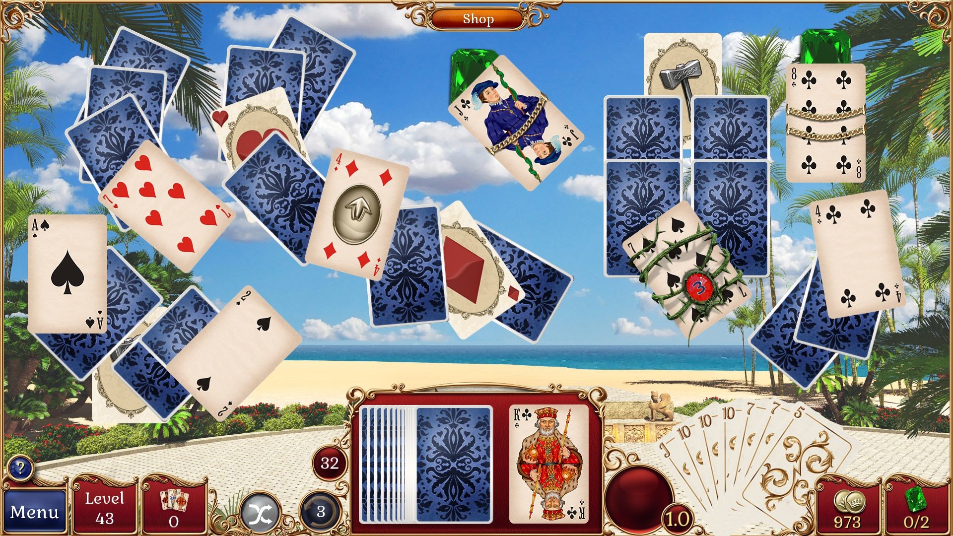 Save 60% on Jewel Match Solitaire X Collector's Edition on Steam