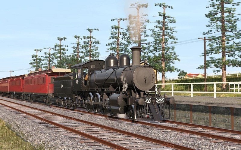Trainz Plus DLC - Victorian Railways V class FL Black on Steam