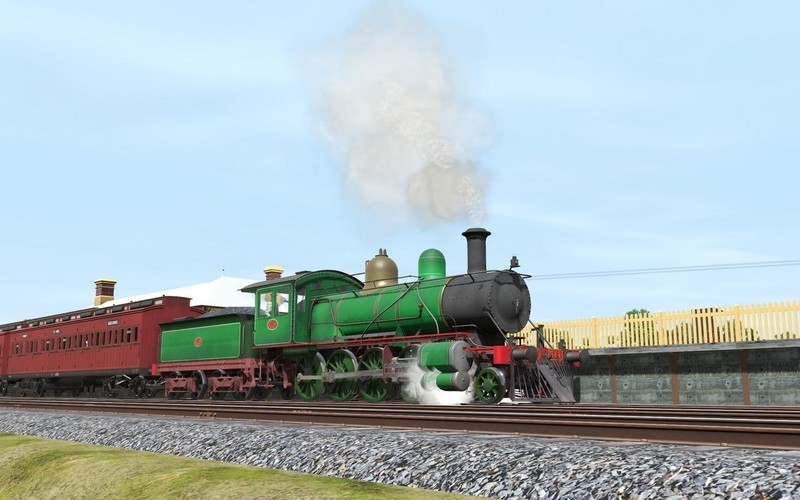 Trainz Plus DLC - Victorian Railways V Class 2 Tone Green en Steam