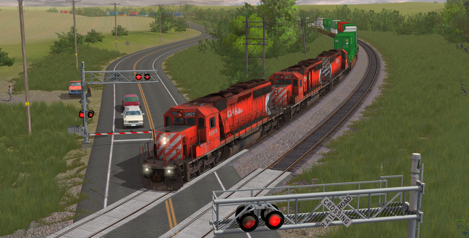 Trainz Plus DLC - CP SD40-2 #5865-5879 Multimark on Steam