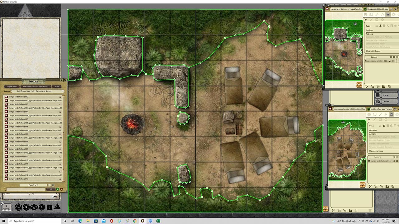 Fantasy Grounds - Pathfinder RPG - Map Pack - Camps And Shelters ...
