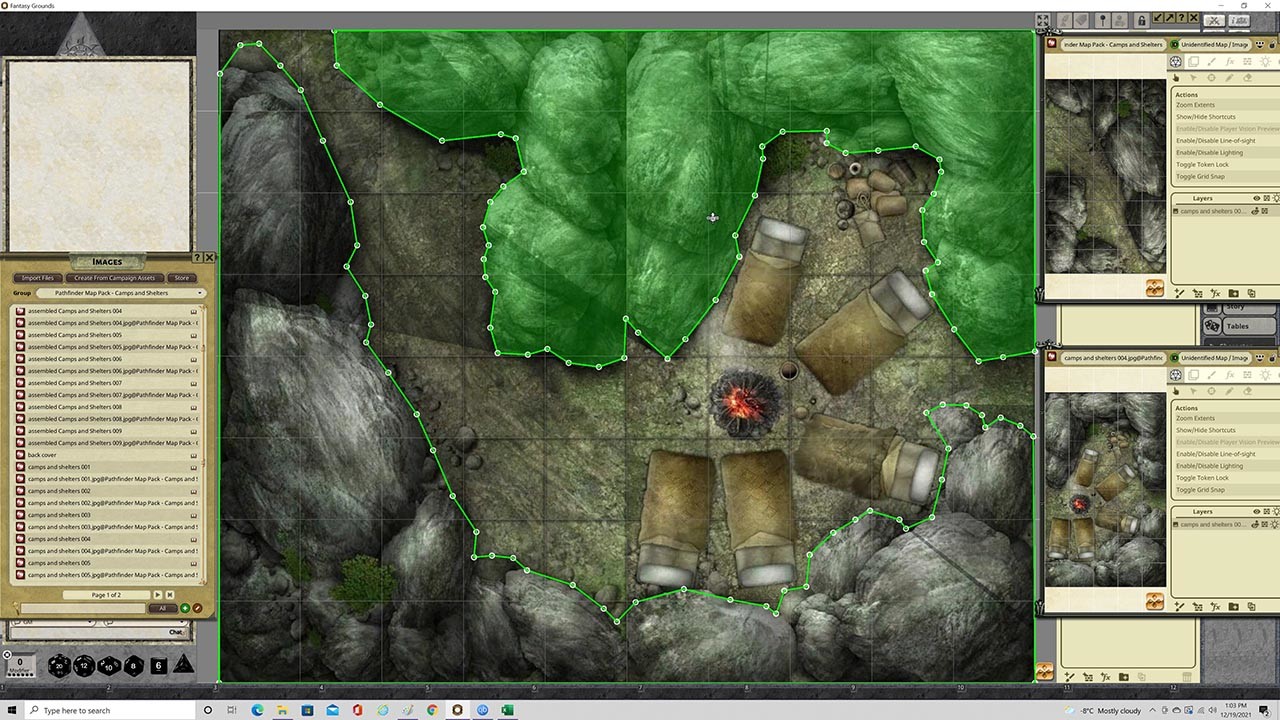 Fantasy Grounds - Pathfinder RPG - Map Pack - Camps And Shelters ...