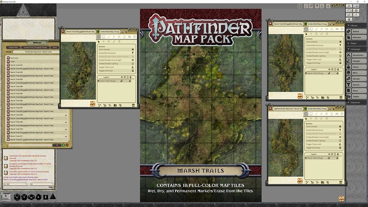 Fantasy Grounds - Pathfinder RPG - Map Pack - Marsh Trails on Steam