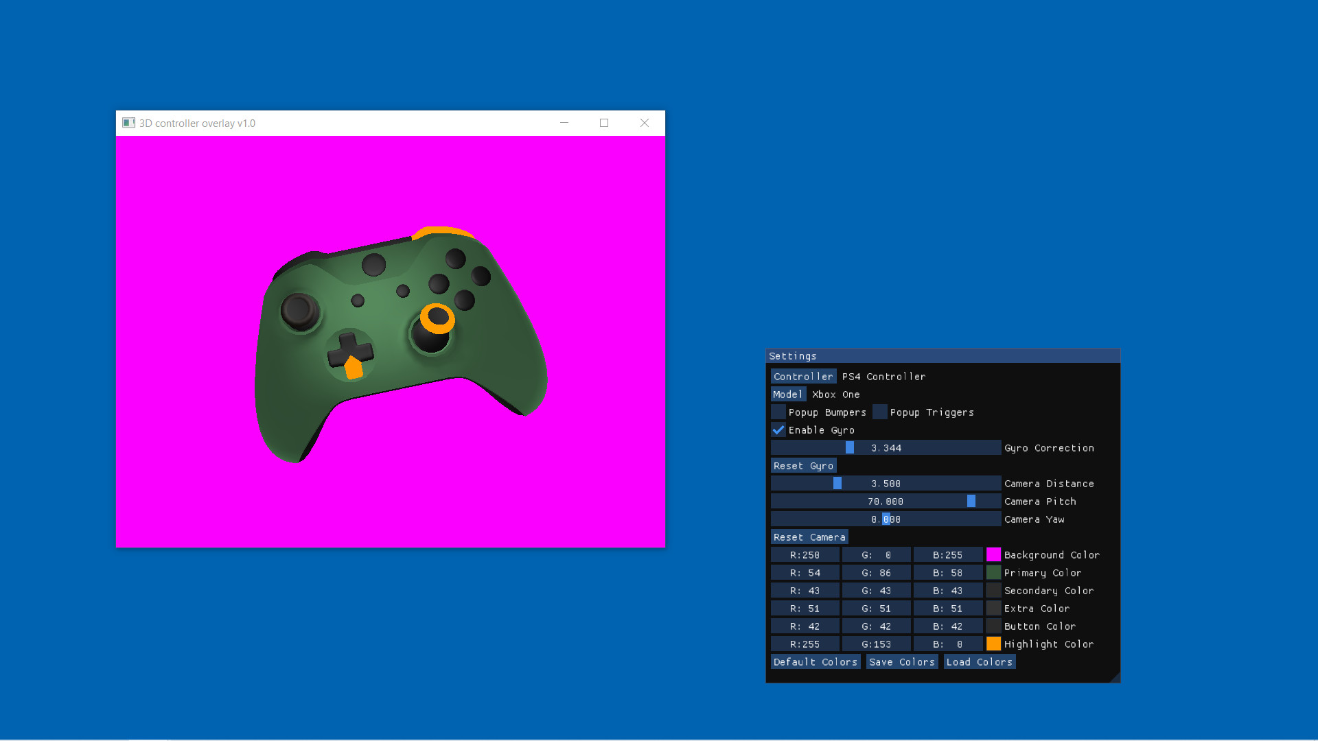 3D Controller Overlay Screenshots · SteamDB