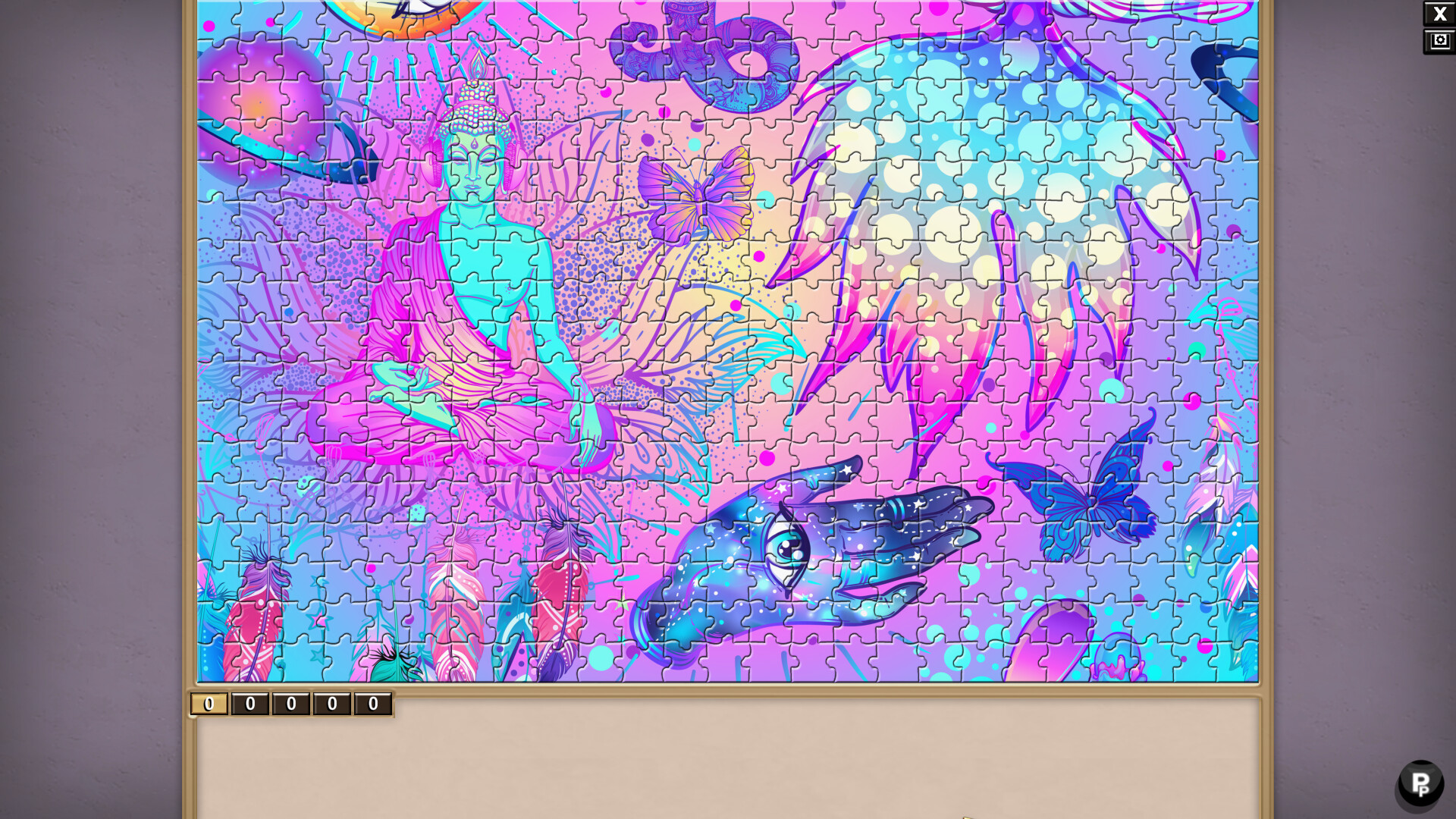 Steam의 Jigsaw Puzzle Pack - Pixel Puzzles Ultimate: Psychedelic