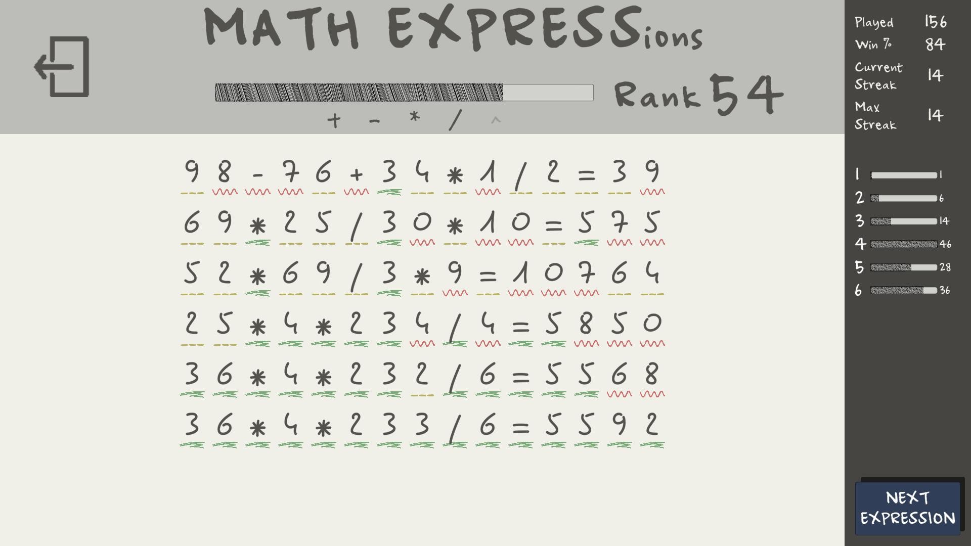 MATH EXPRESSions on Steam