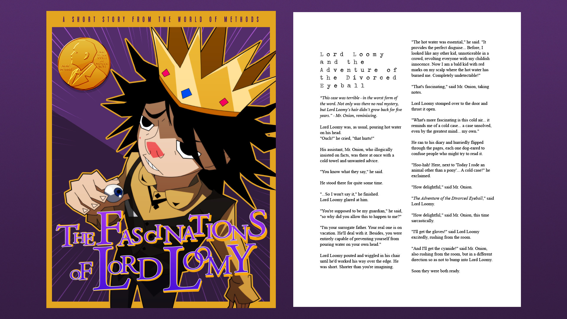 Methods: The Detective Competition - The Fascinations of Lord Loomy on ...