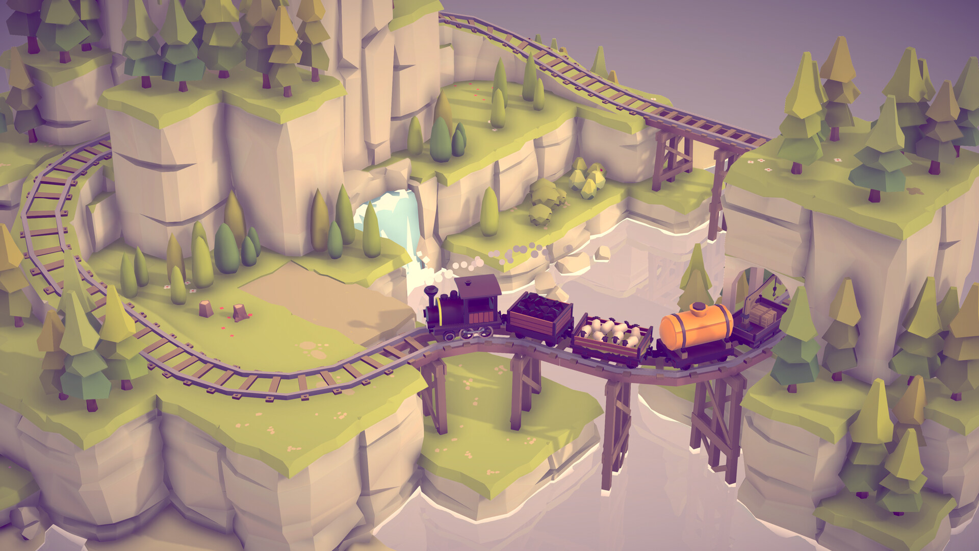 Islands & Trains di Steam