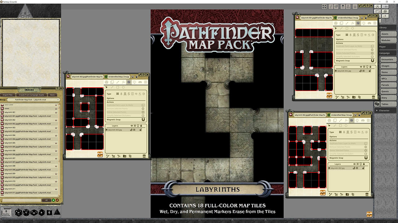 Fantasy Grounds - Pathfinder RPG - Map Pack: Labyrinth on Steam