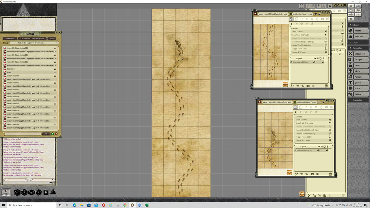 Fantasy Grounds - Pathfinder RPG - Map Pack: Desert Sites Screenshots ...
