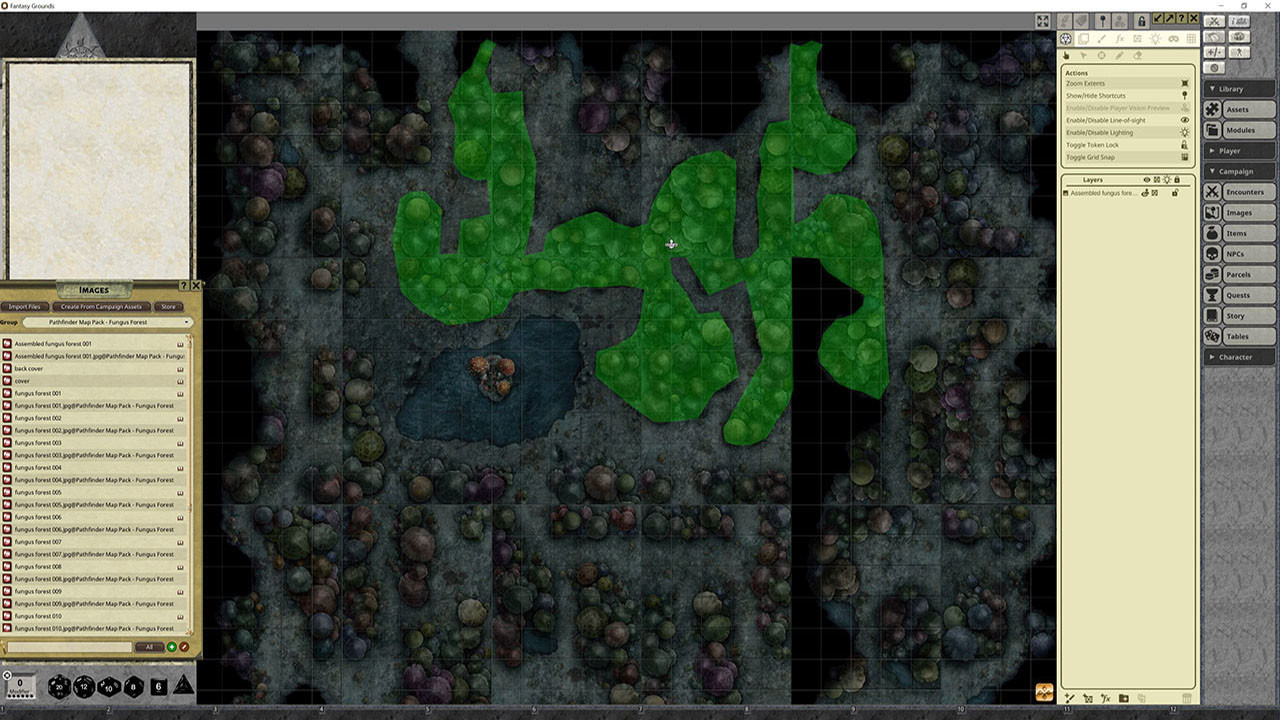 Fantasy Grounds - Pathfinder RPG - Map Pack - Fungus Forest on Steam