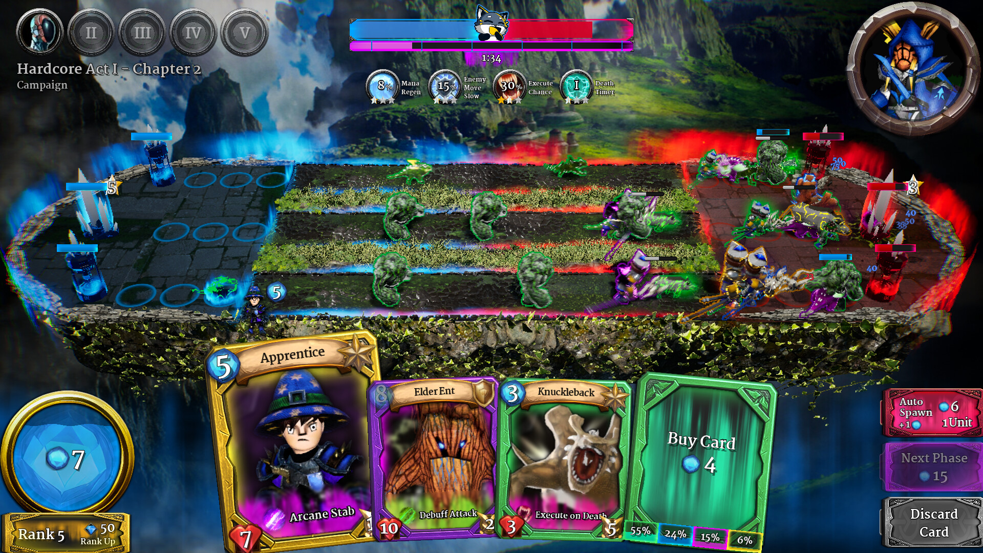 Battle Waves: Card Tactics di Steam