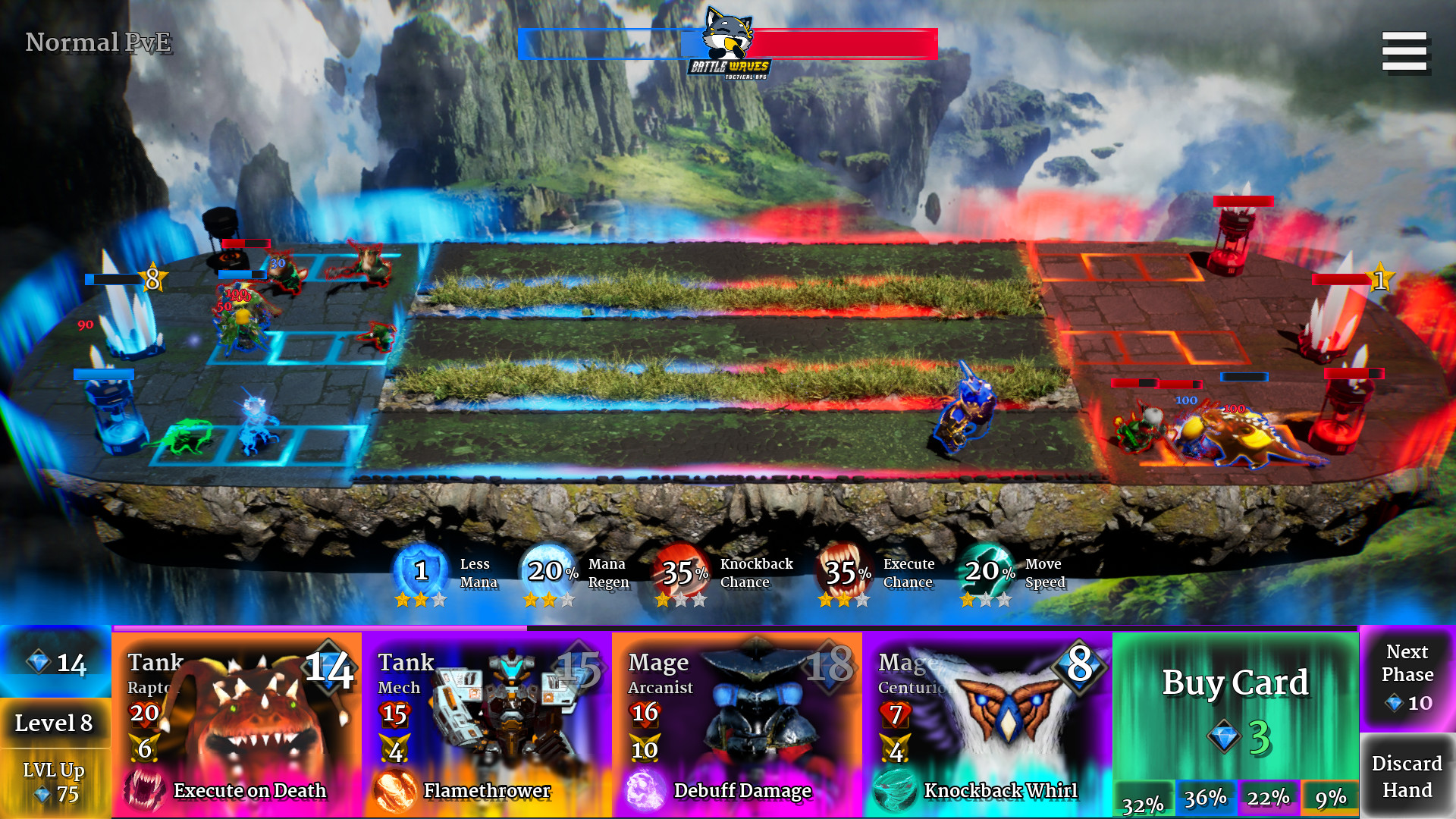 Battle Waves: Card Tactics on Steam