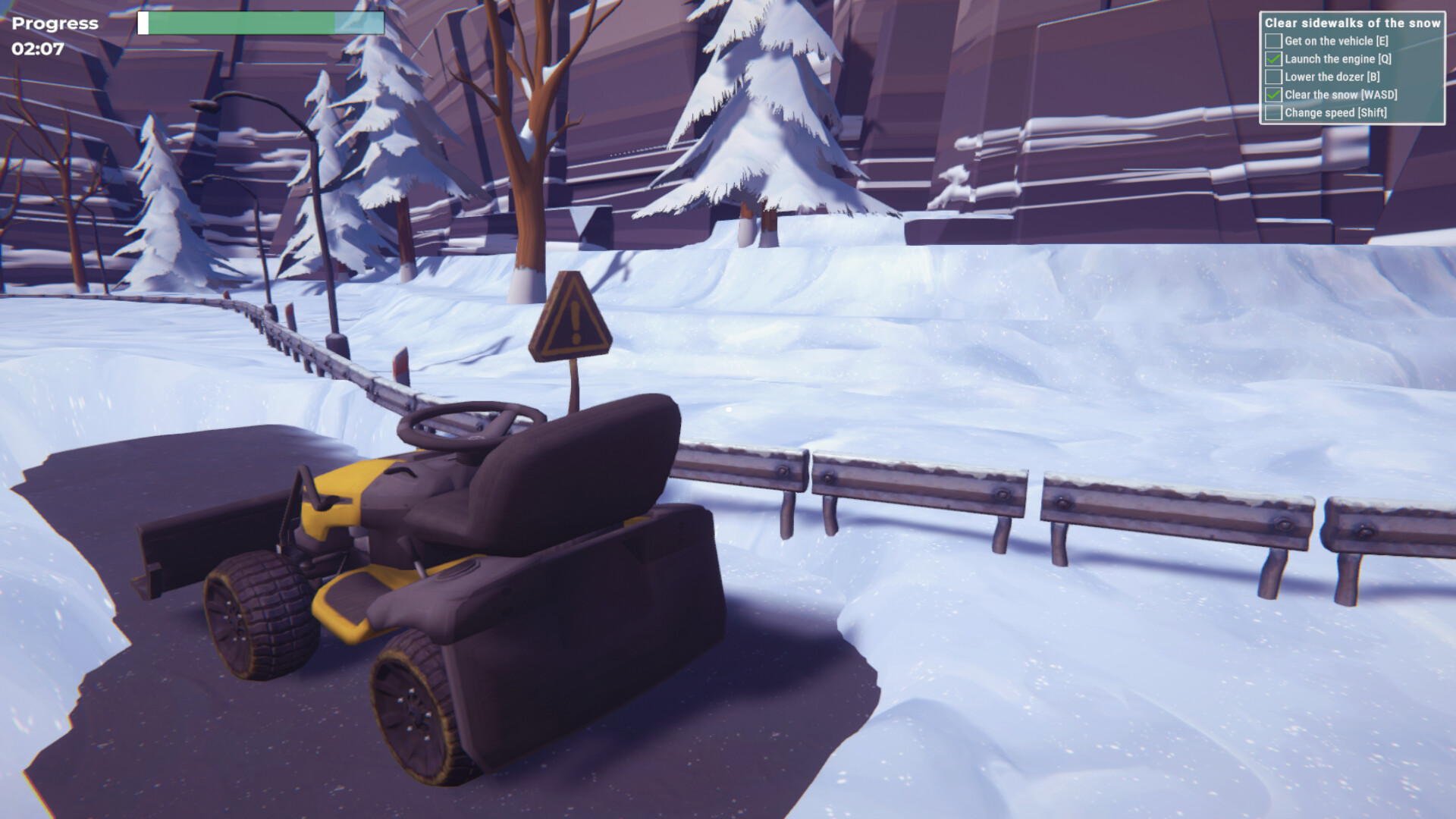 Plow the Snow! on Steam