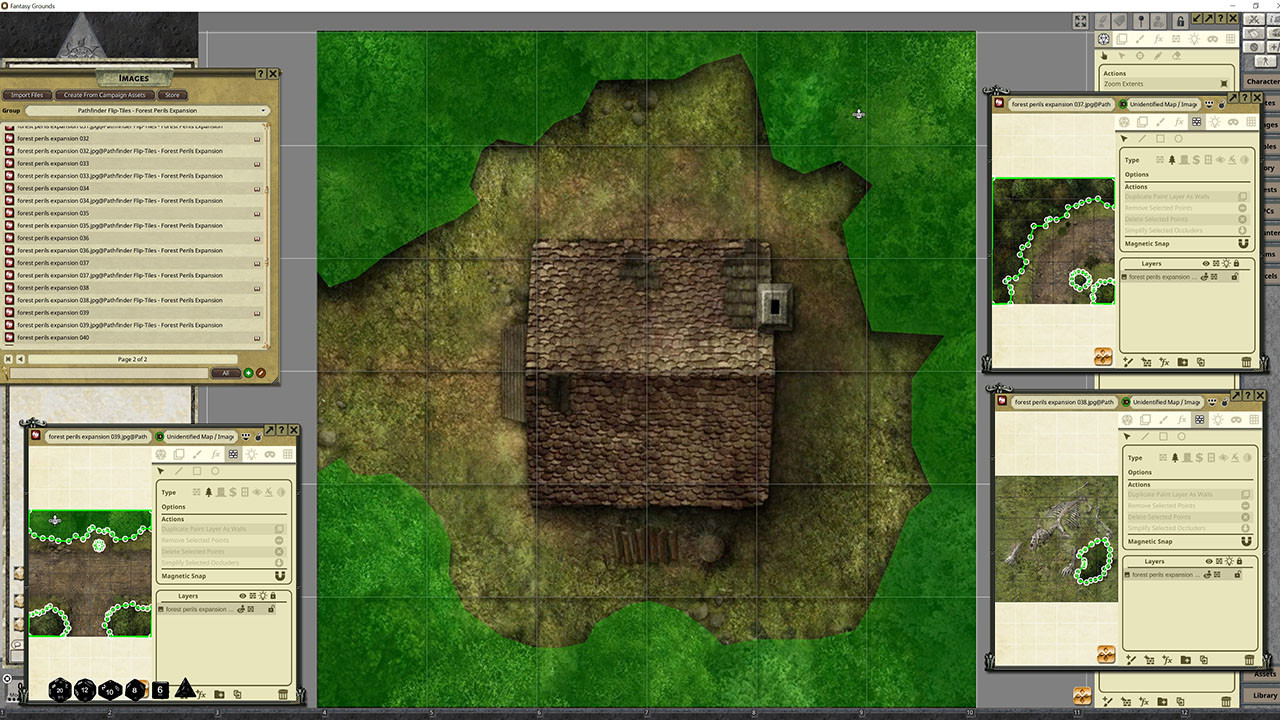 Fantasy Grounds - Pathfinder RPG - Flip-Tiles - Forest Perils Expansion on Steam
