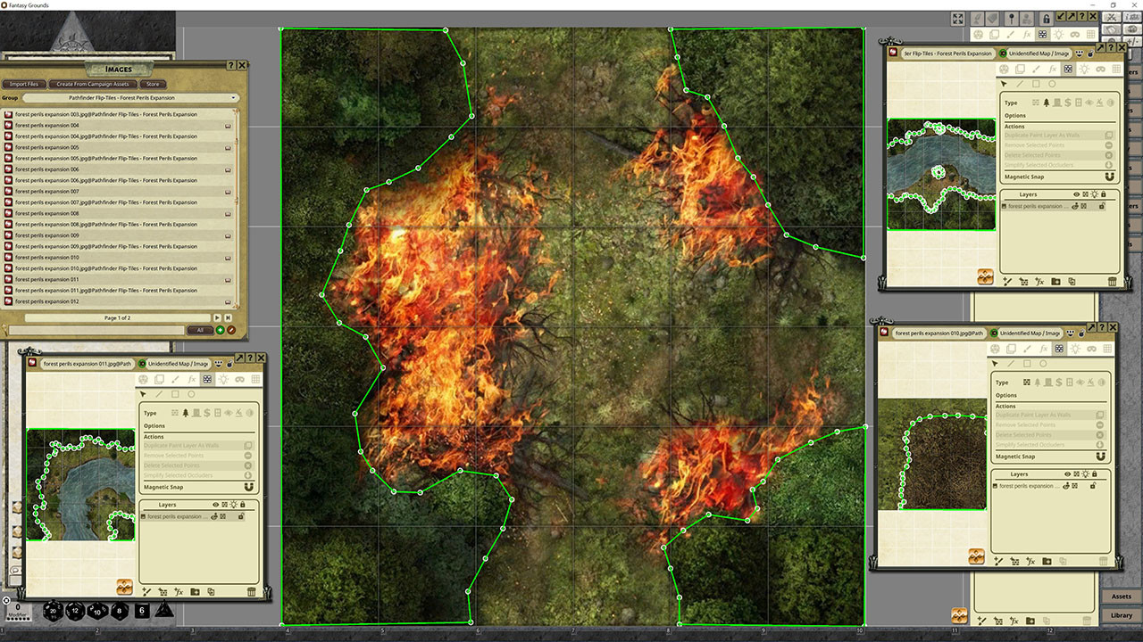 Fantasy Grounds - Pathfinder RPG - Flip-Tiles - Forest Perils Expansion on Steam