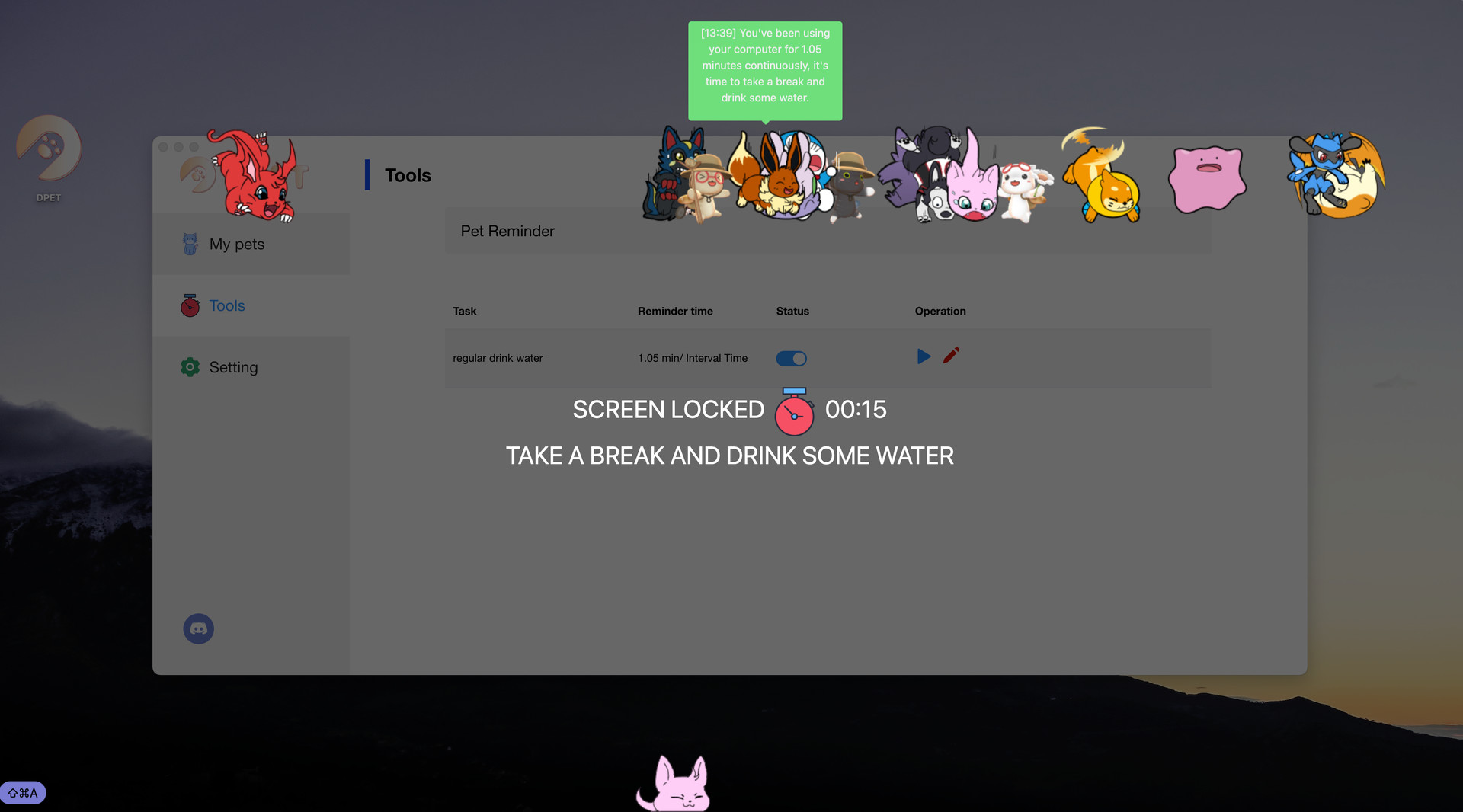 DPET : Desktop Pet Engine on Steam