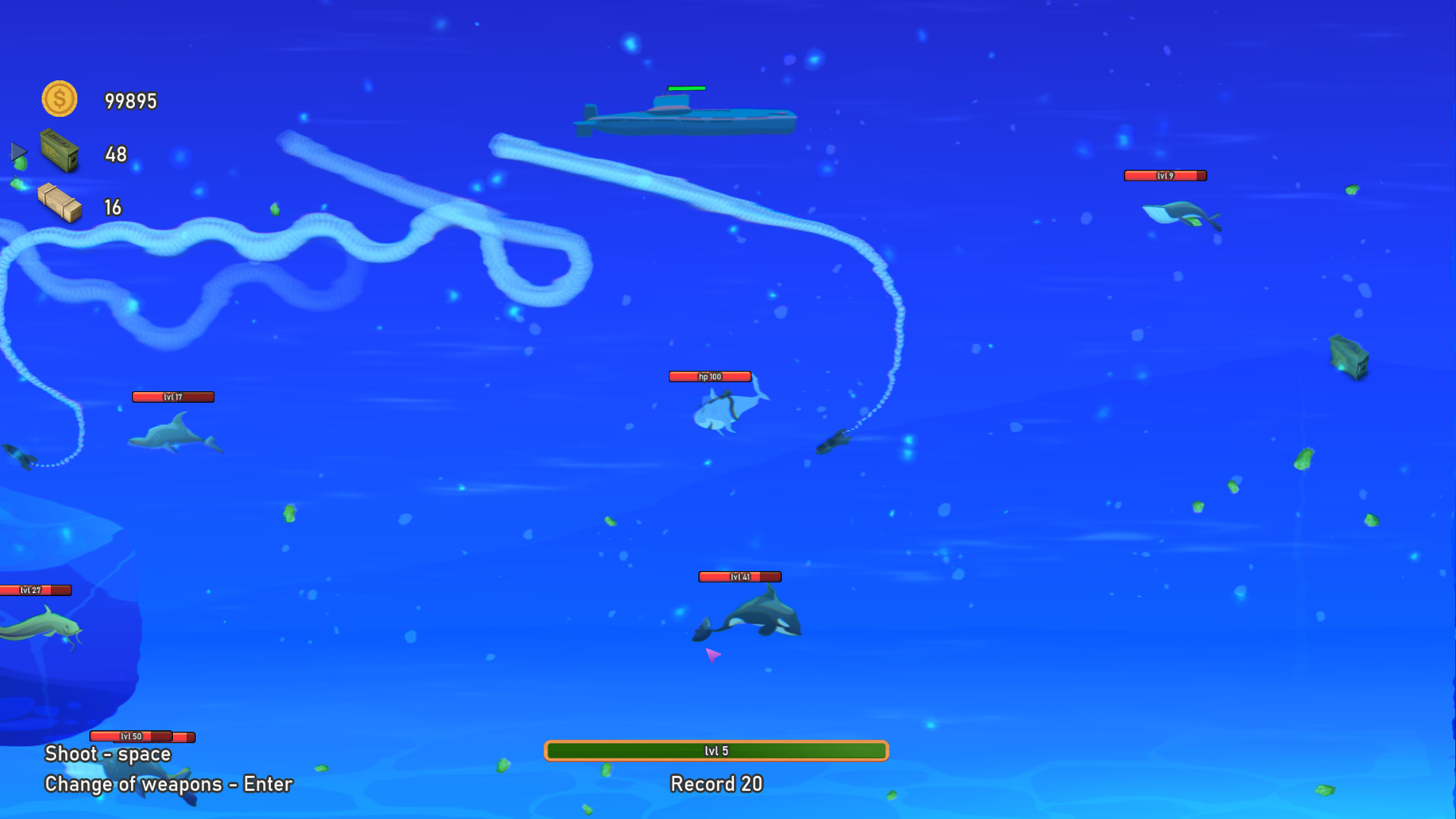 Crazy shark on Steam