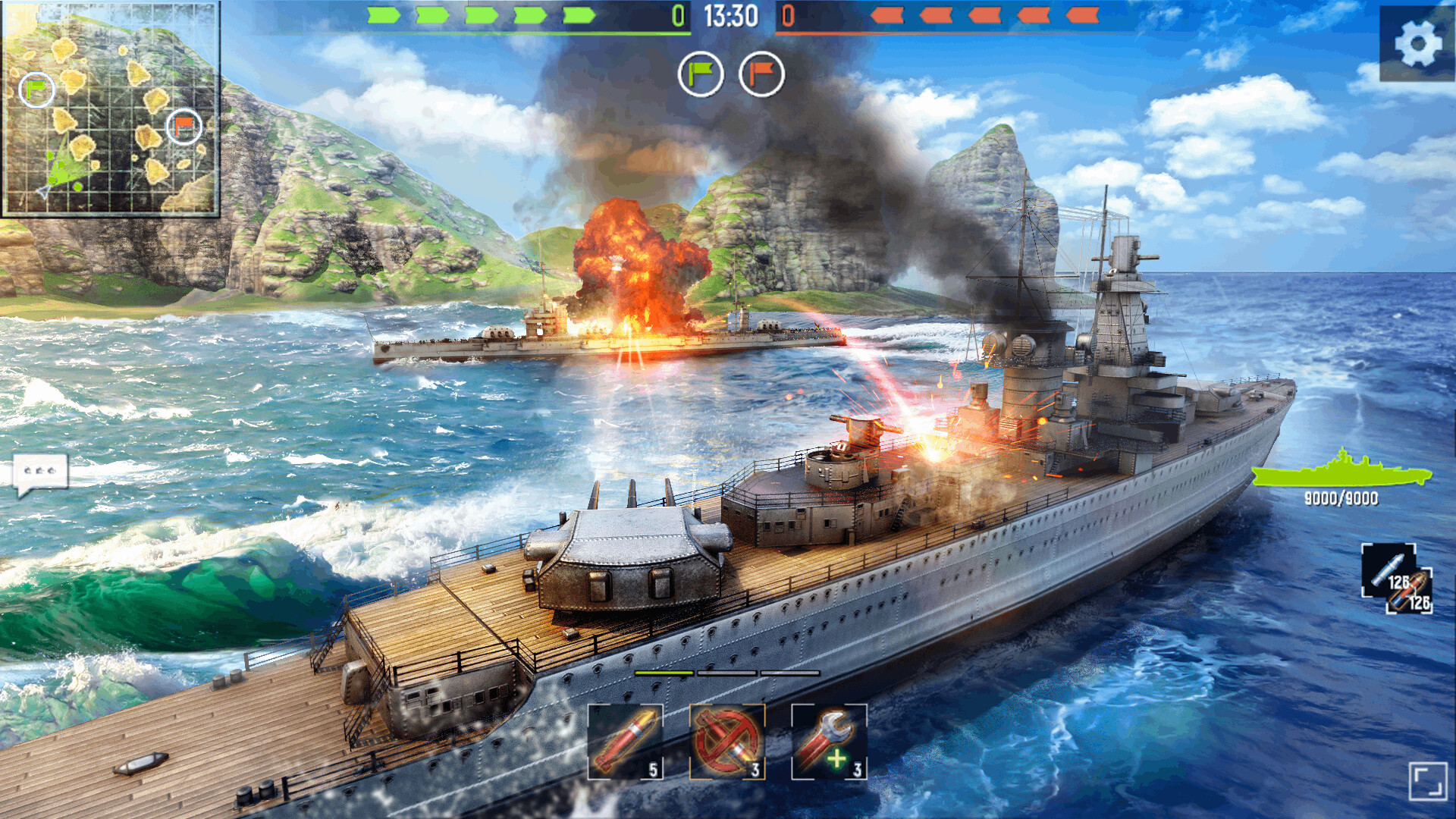 Navy War: Battleship ve službě Steam