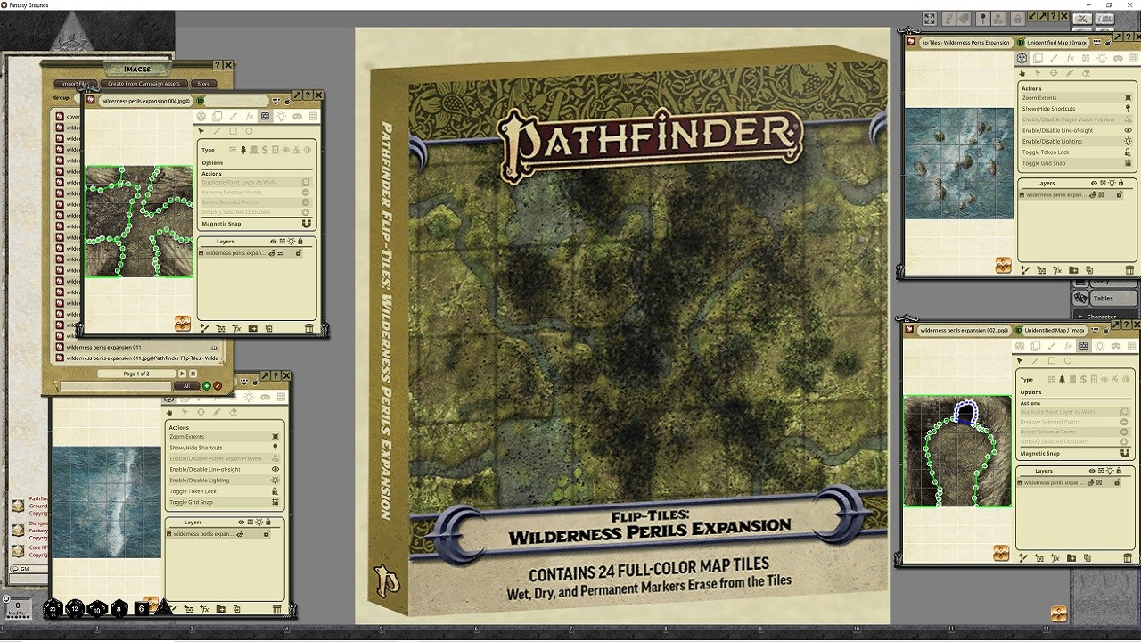 Fantasy Grounds - Pathfinder RPG - Flip-Tiles - Wilderness Perils Expansion on Steam