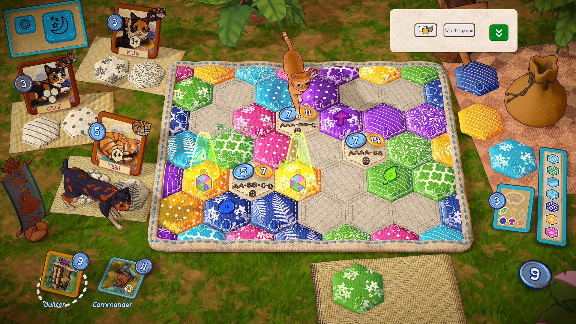 Quilts and Cats of Calico on Steam