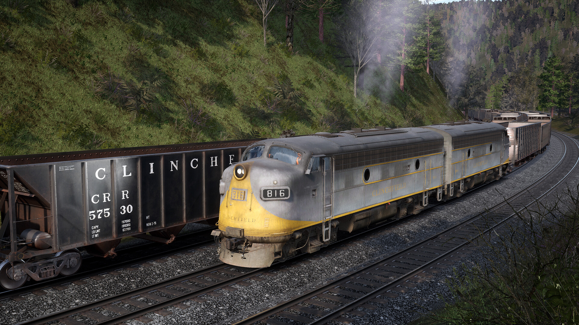 Train Sim World®: Clinchfield Railroad: Elkhorn - Dante Route Add-On ...