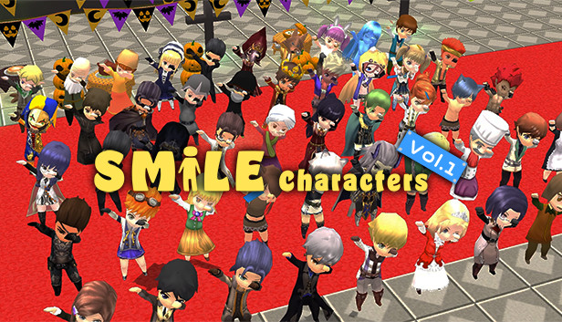 SMILE GAME BUILDER SMILE Characters Vol.1 on Steam