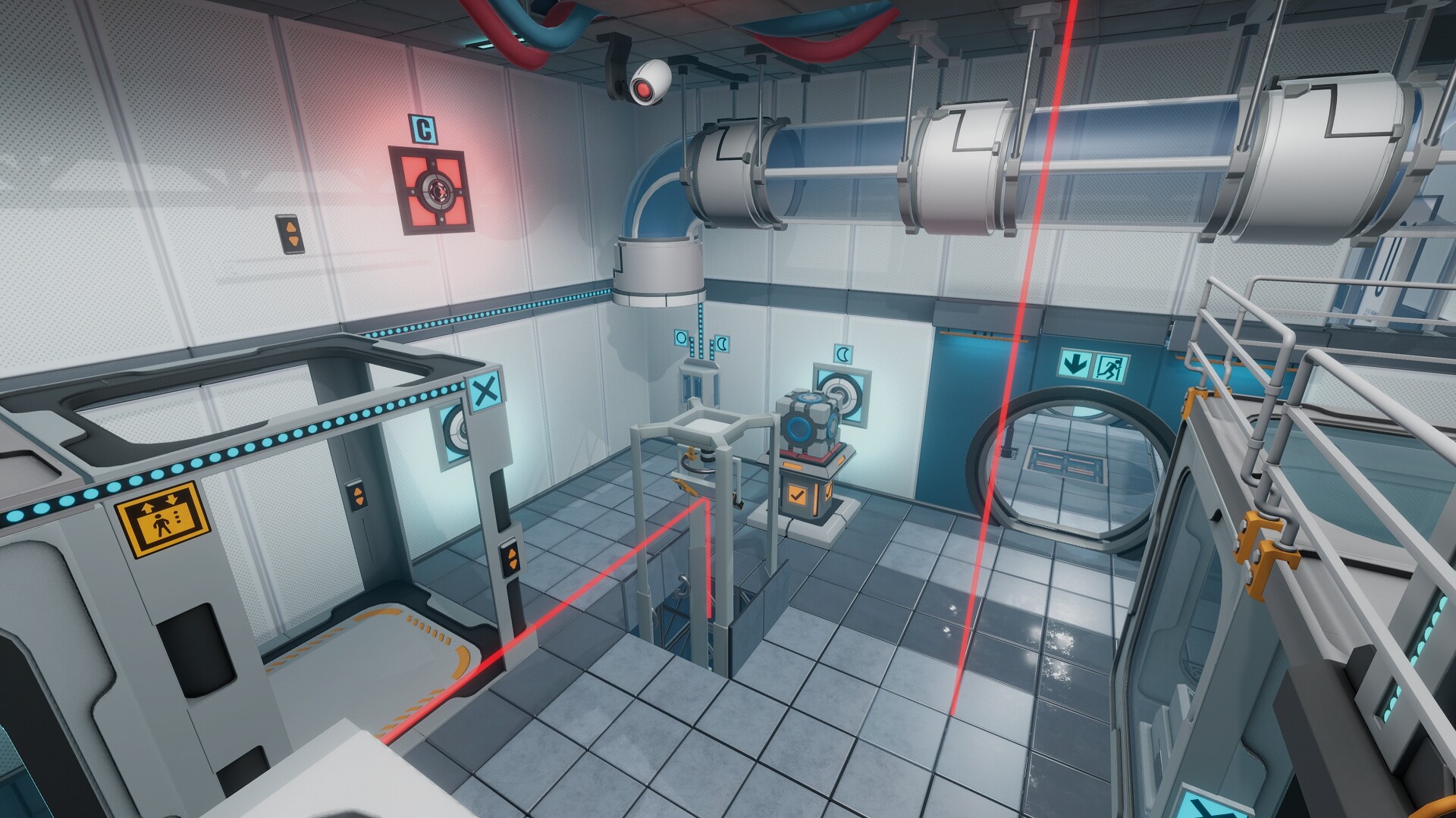 Escape Simulator: Portal Escape Chamber on Steam