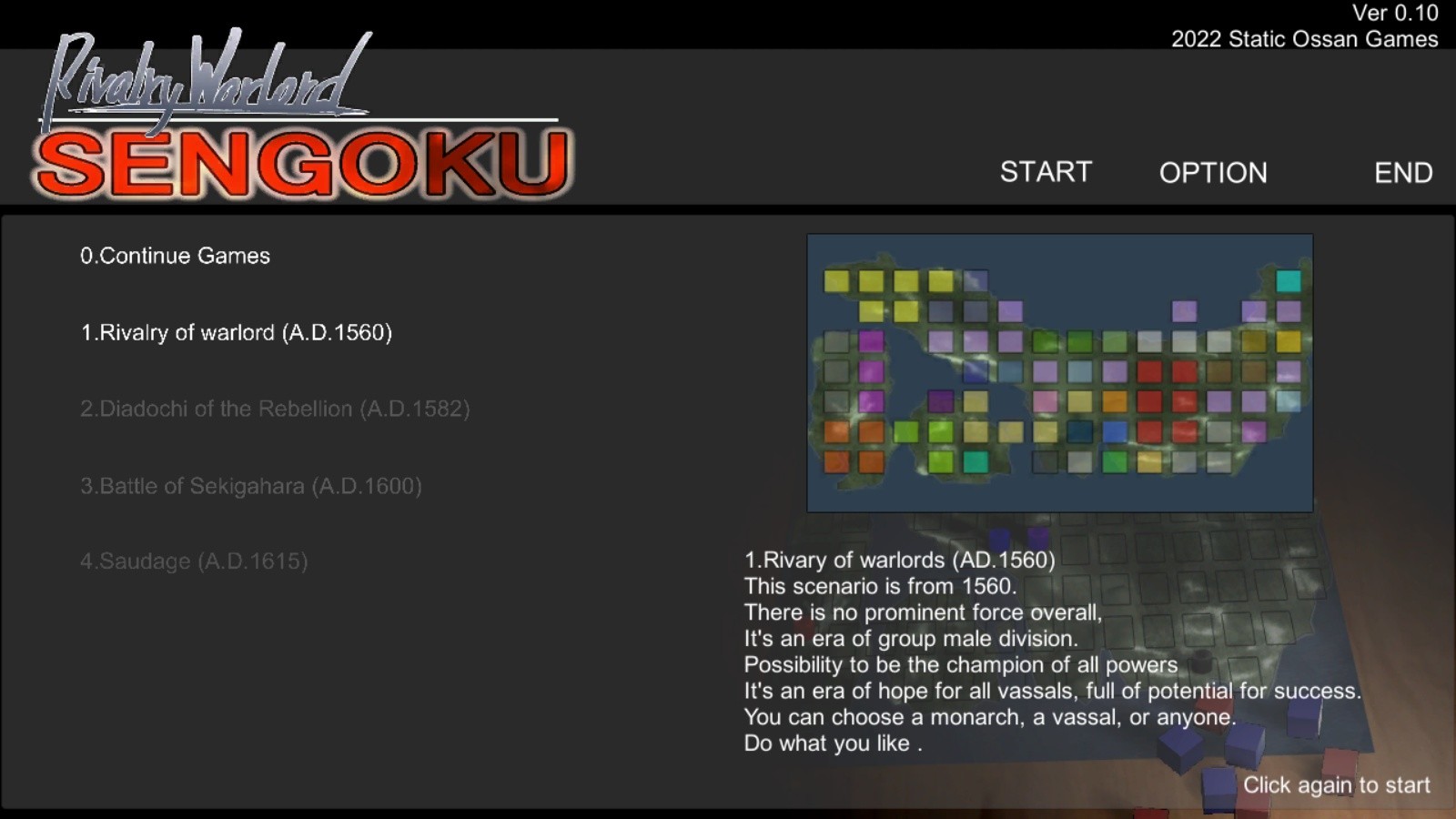 Rivalry warlord Sengoku on Steam