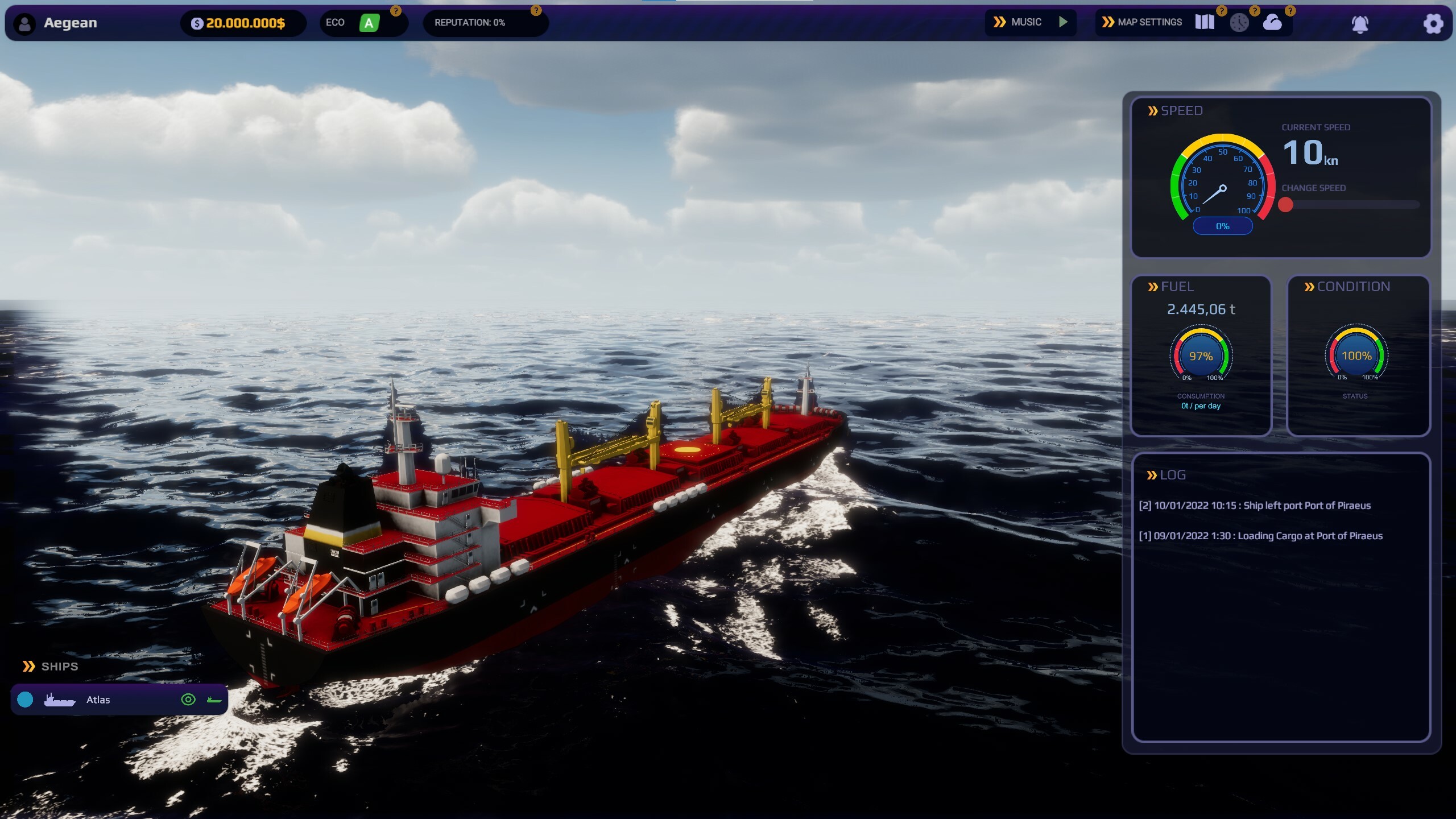 SeaOrama: World of Shipping Screenshots · SteamDB