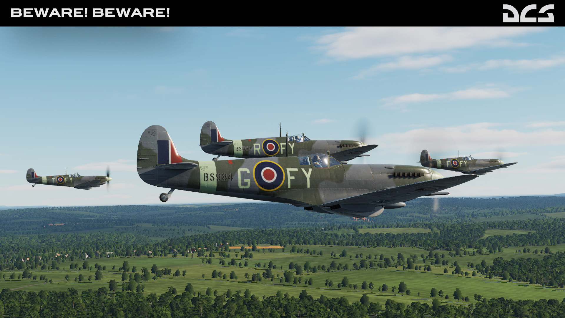 Save 25% on DCS: Spitfire Beware! Beware! Campaign on Steam
