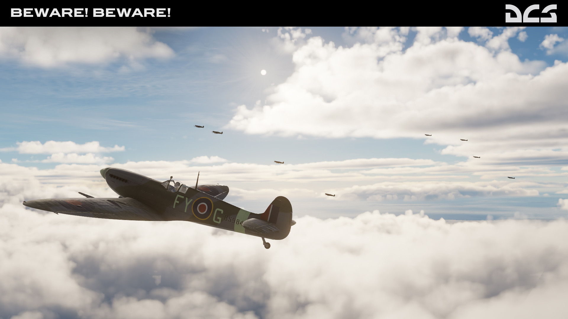 DCS: Spitfire Beware! Beware! Campaign on Steam
