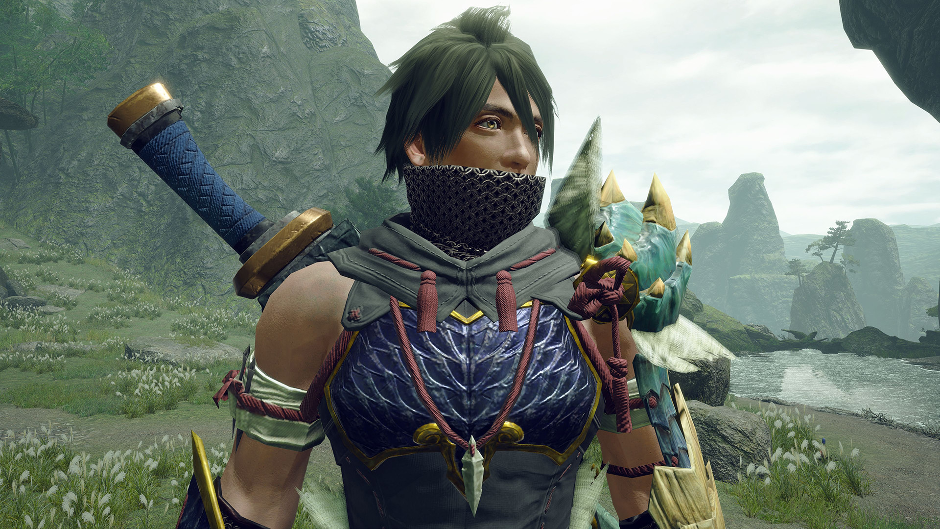 Monster Hunter Rise - "Utsushi" Hunter layered armor set Screenshots ...