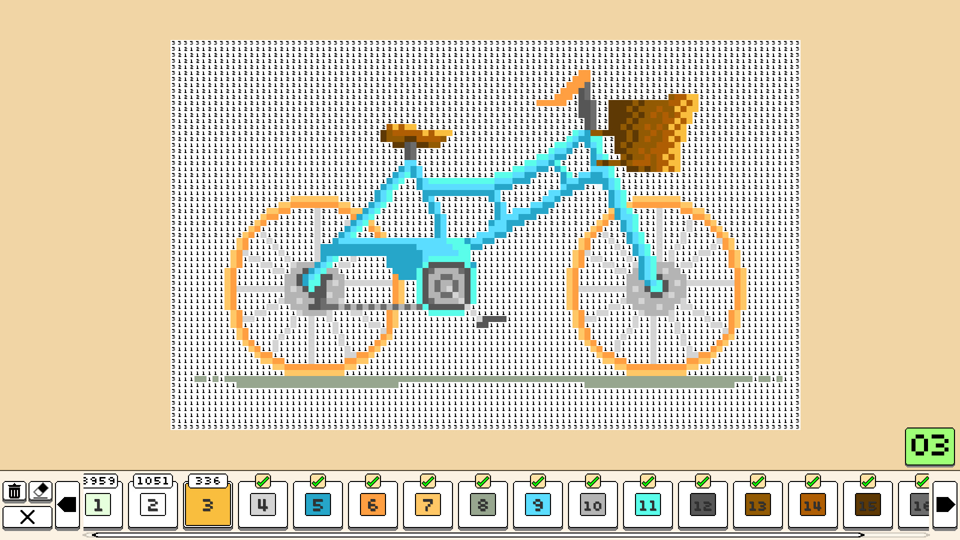 Coloring Pixels - Summer Pack on Steam