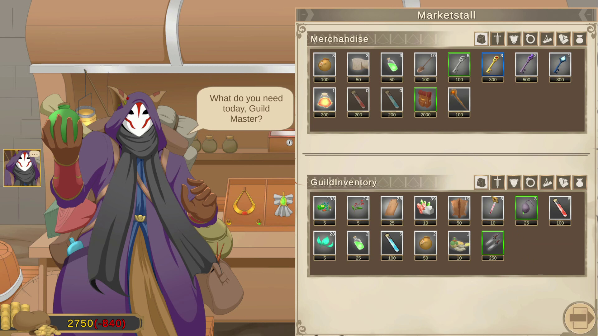 Our Adventurer Guild on Steam