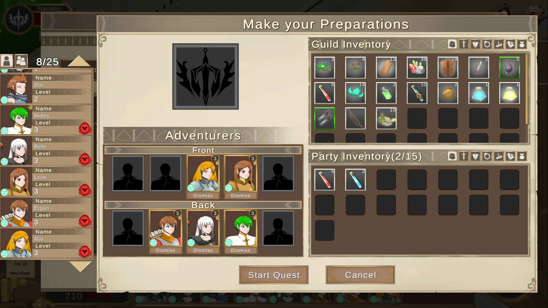 Our Adventurer Guild on Steam