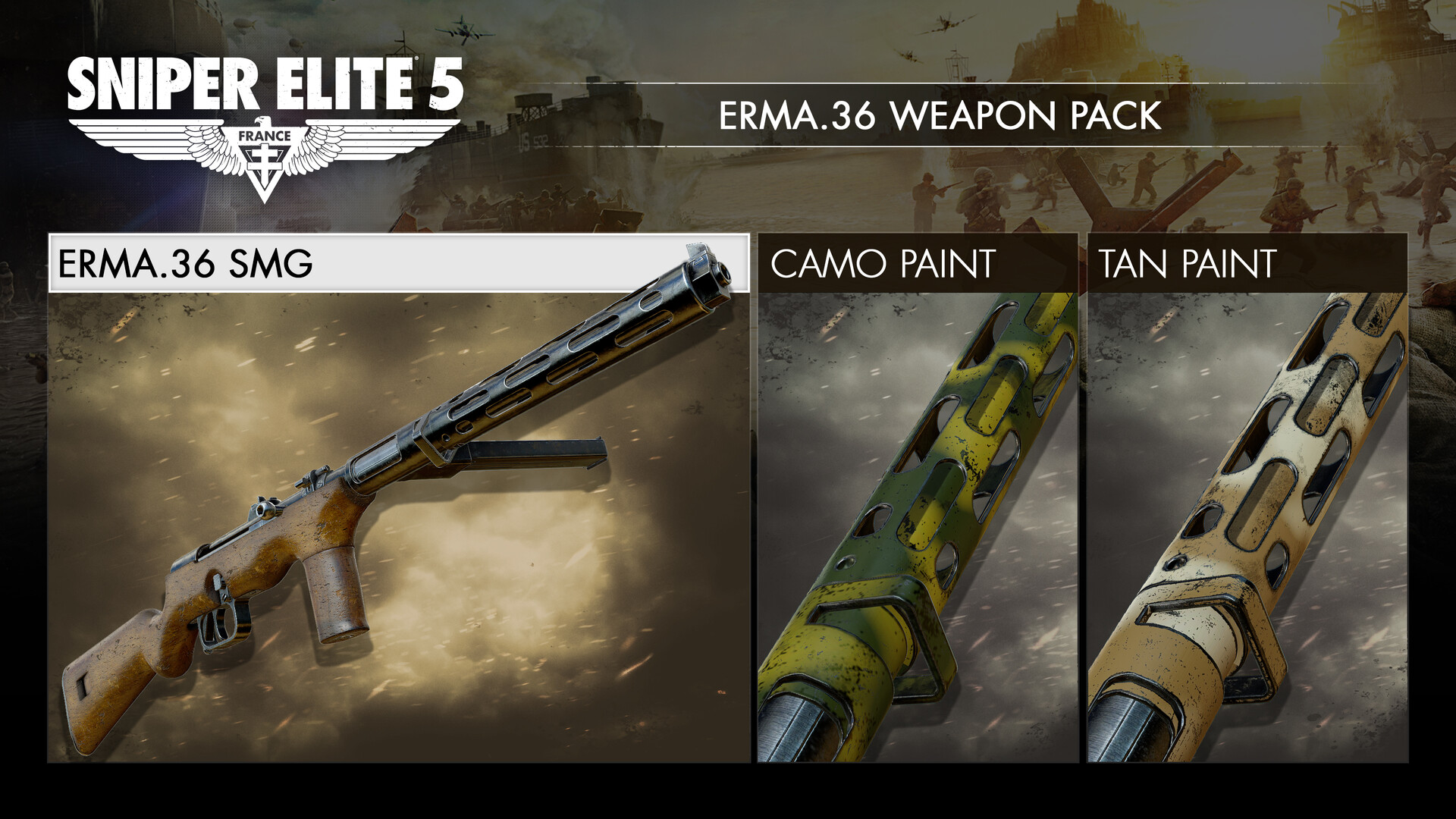 Sniper Elite 5: Up Close and Personal Weapon and Skin Pack on Steam