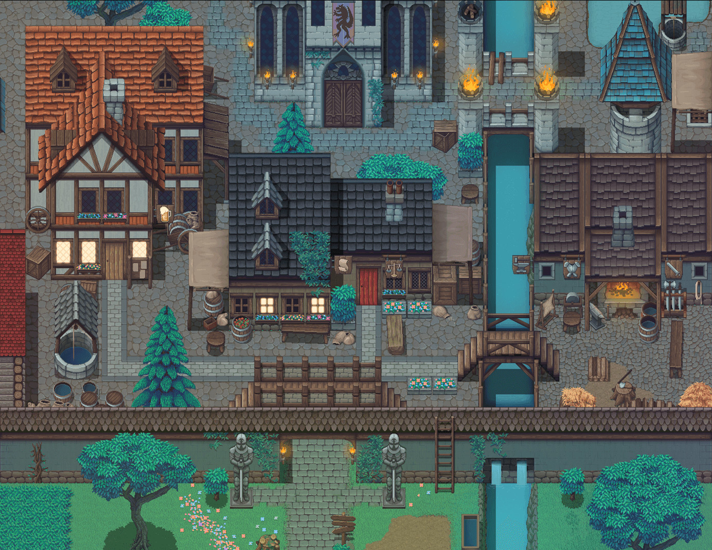 RPG Maker MV - Winlu Fantasy Tileset - Exterior on Steam