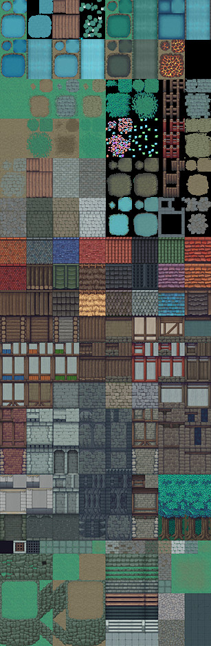 Save 10% on RPG Maker MV - Winlu Fantasy Tileset - Exterior on Steam