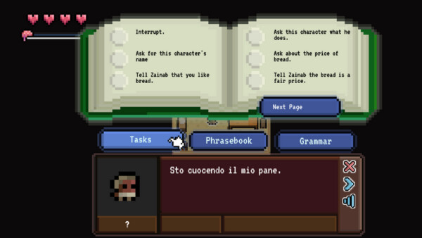 Newcomer : A Language Learning RPG on Steam
