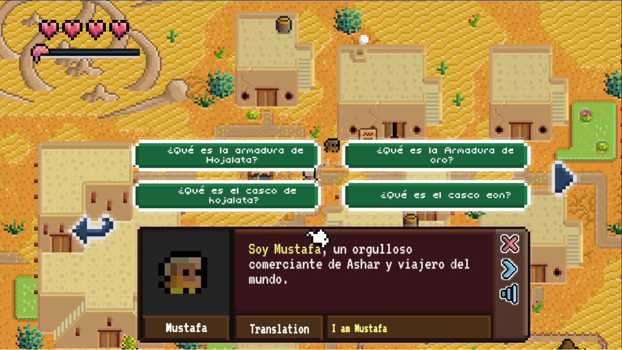 Newcomer : A Language Learning RPG on Steam