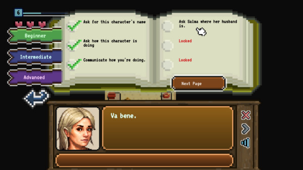 Newcomer : A Language Learning RPG on Steam