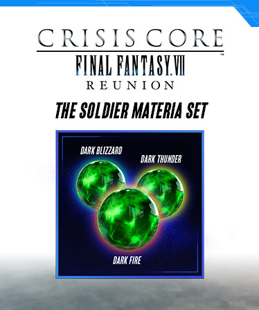 CRISIS CORE –FINAL FANTASY VII– REUNION -SOLDIER MATERIA SET Packages (App 2066830) · SteamDB