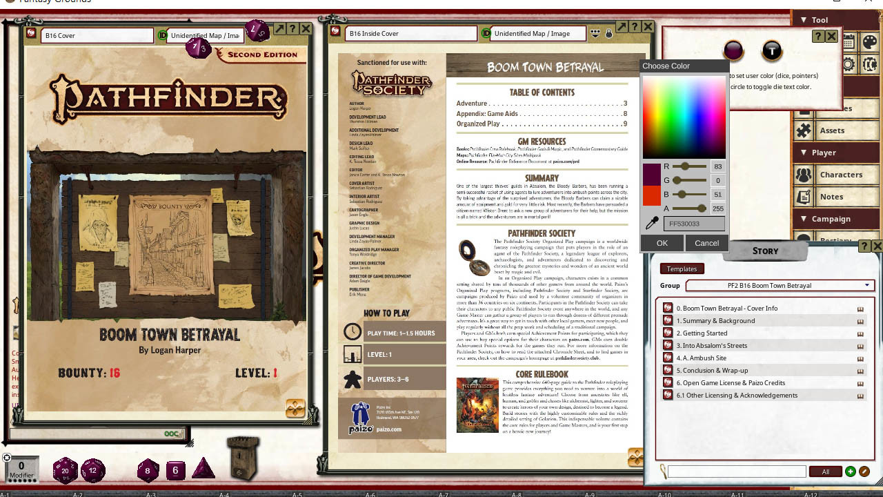 Fantasy Grounds - Pathfinder 2 RPG - Pathfinder Bounty #16: Boom Town ...
