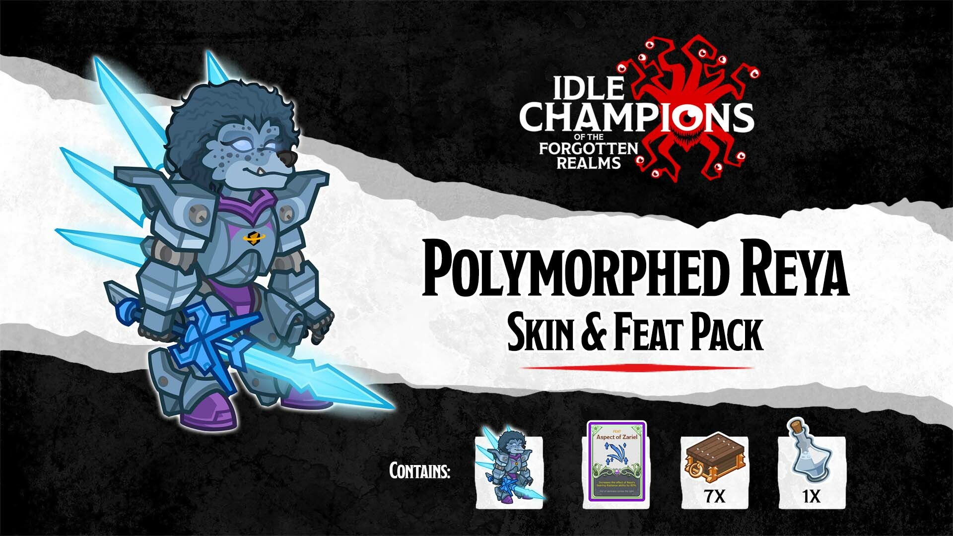 Idle Champions - Polymorphed Reya Skin & Feat Pack on Steam