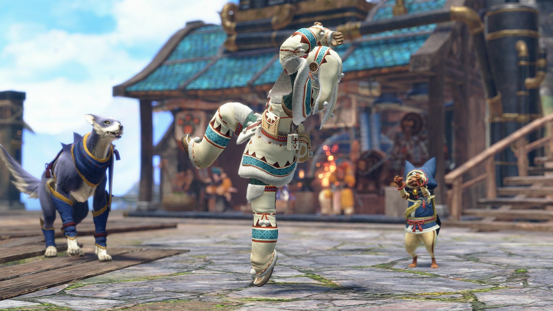 Monster Hunter Rise - "Acrobat" gesture set on Steam