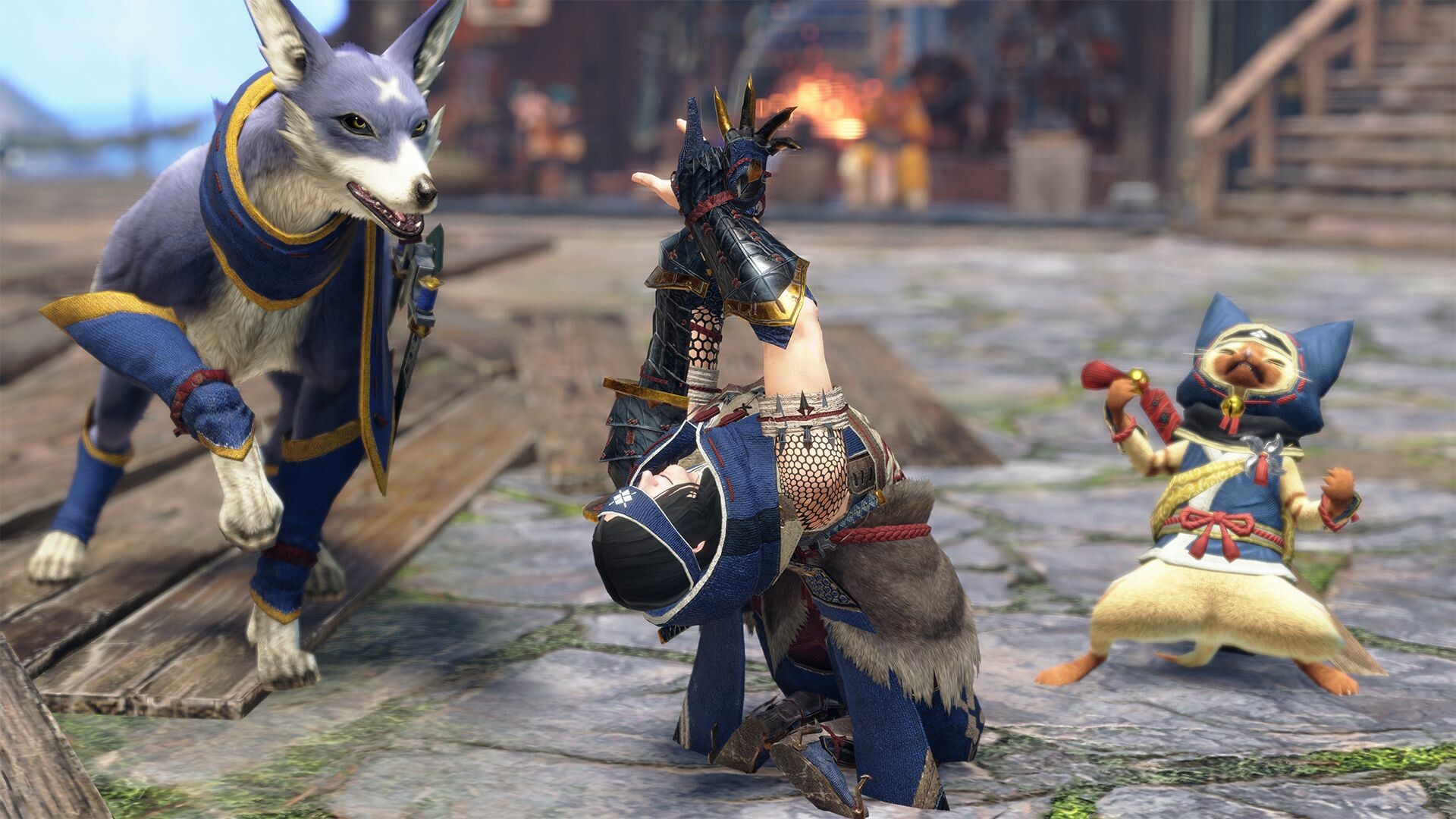 Monster Hunter Rise - "Unique" Pose Set on Steam