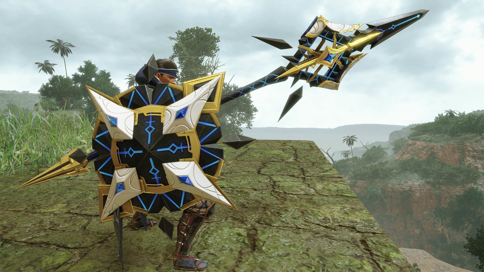 Monster Hunter Rise - "Lost Code: Mia" Hunter layered weapon (Lance) on ...