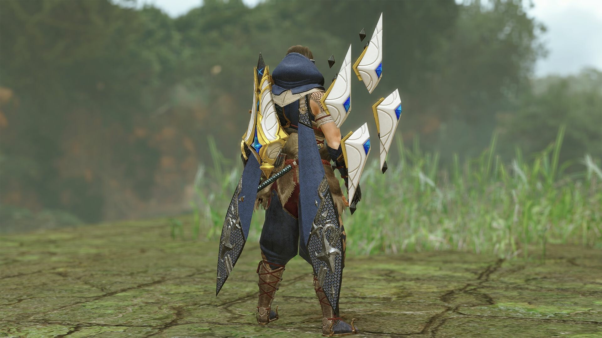 Monster Hunter Rise - "Lost Code: Mia" Hunter layered weapon (Lance) on ...